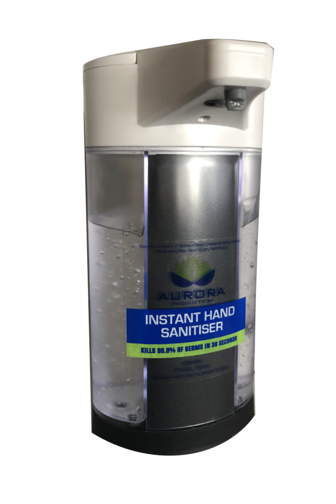 Portable Automatic Dispenser Touch less – Aurora Cleaning Products ...